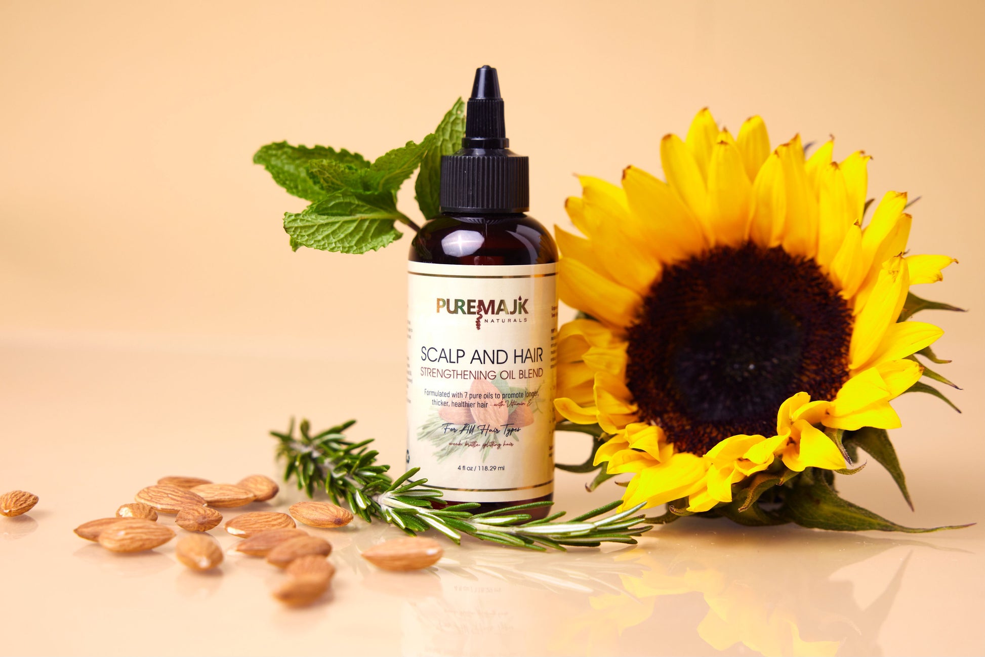 Scalp and Hair Strengthening Oil Blend – Puremajiknaturals